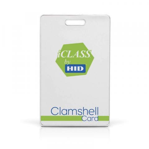HID iClass Clamshell Cards - Programmed - Quantity: 100 - ID Card Systems
